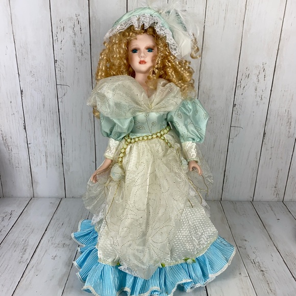 Goldenvale | Other | Goldenvale Collection 200 Porcelain Doll Blonde ...